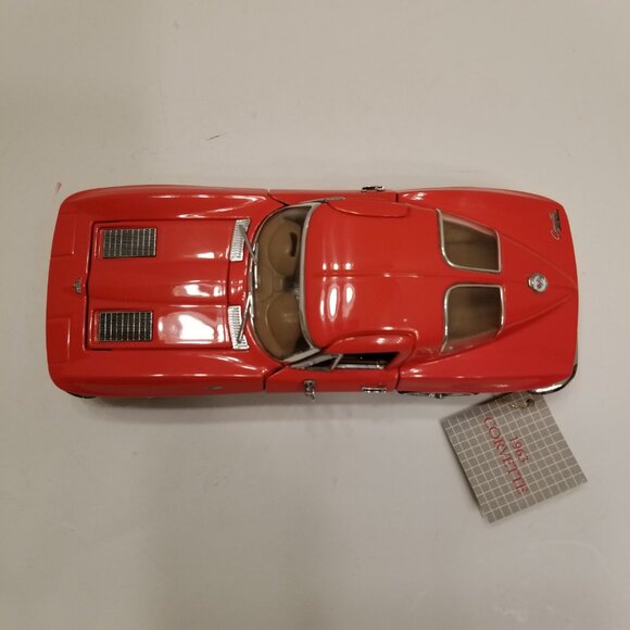 Vintage | Toys | 963 Chevrolet Corvette Red Vintage Collectible Diecast ...